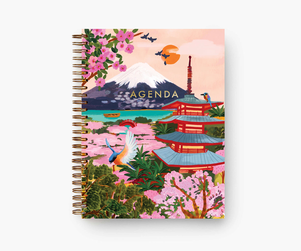 Mt Fuji - Dateless Planner/Agenda – Hebestudio